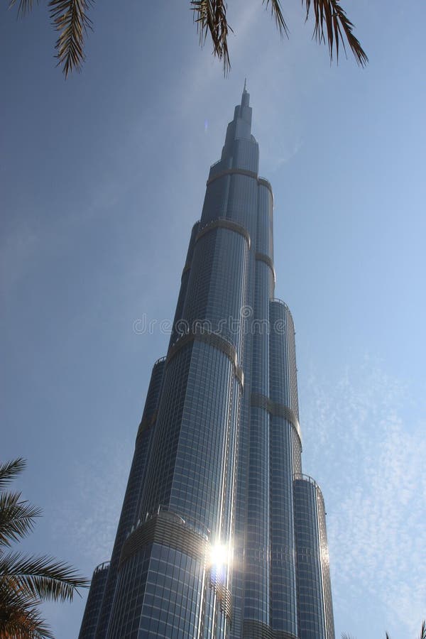 Burj Khalifa - Dubai - Tallest Building Editorial Photography - Image ...