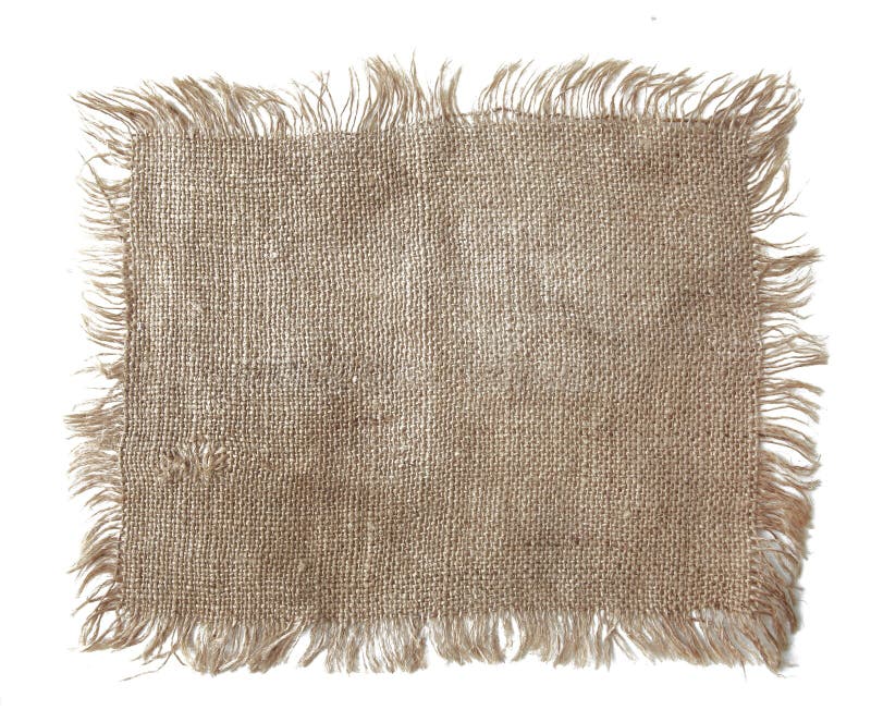 Burlap clothes isolated. stock photo. Image of fiber - 119594654