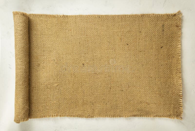 Burlap Hessian Sacking on Wall Stock Image - Image of sack, backdrop ...