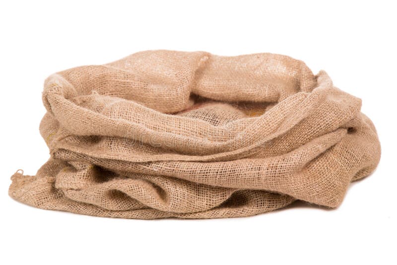 Burlap sack or bag stock photo. Image of nicolas, piet - 78249298