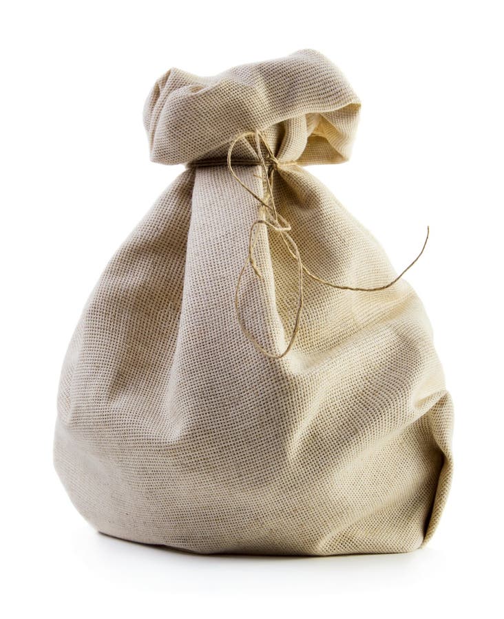 Burlap sack stock photo. Image of rough, small, string - 62842126