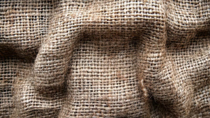 Burlap Texture, Woven Fabric Detail Stock Illustration - Illustration ...