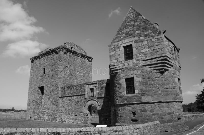 Burleigh Castle Ruins, Scotland Stock Photo - Image of ruin, historic ...
