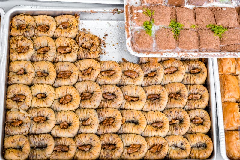 Burma Baklava, Turkish Dessert Sweet Stock Image - Image of delight ...