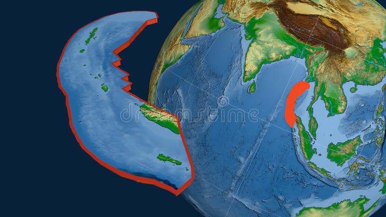 Burma Plate Presented - Physical Stock Illustration - Illustration of ...