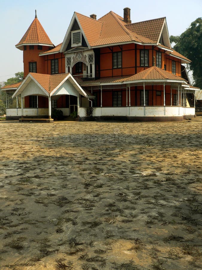 Burma. Restored Colonial House Stock Photo - Image of veranda, spacious ...