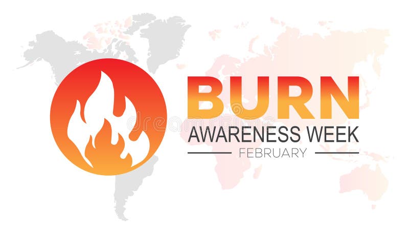 Burn Awareness Week Creative Concept Design. Stock Vector ...