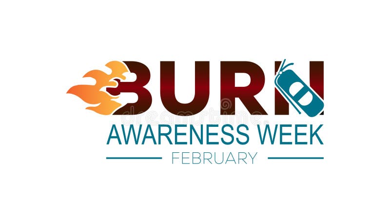 Burn Awareness Week Creative Concept Design. Stock Vector ...