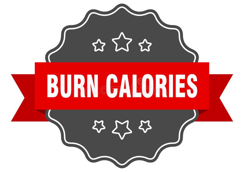 Burn Calories Stamp Set. Burn Calories Square Grunge Sign Stock Vector ...