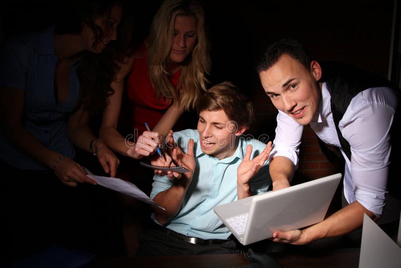 Burn out stock image. Image of extra, pressure, laptop - 17610119