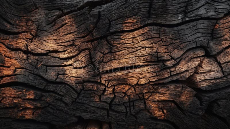 Wooden Textures of Tree Bark, Woodpile and Boards Stock Vector ...