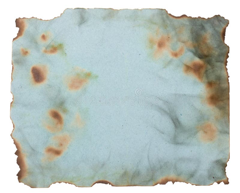 Burned Cardboard Paper Frame Stock Image - Image of grunge, texture ...