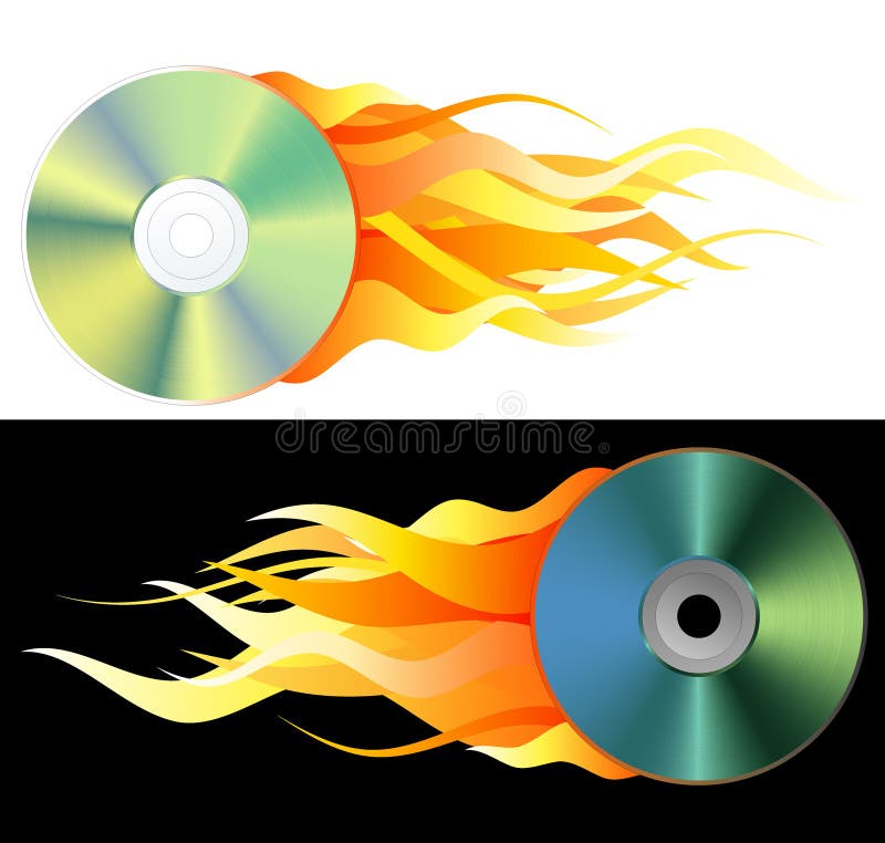 Hot hits stock illustration. Illustration of flame, dancing - 8888835