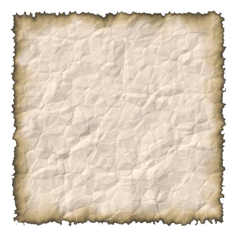 Old burned map stock illustration. Illustration of paper - 720393