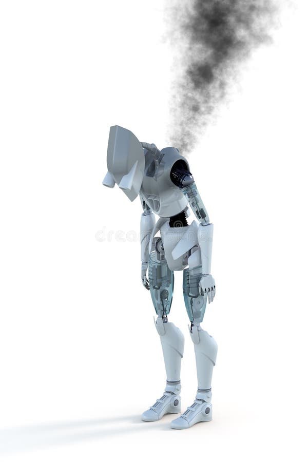 3d Broken Robot Stock Illustrations – 208 3d Broken Robot Stock ...