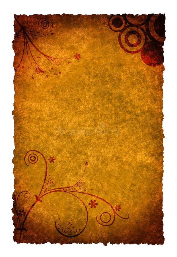 Burned page stock illustration. Illustration of background - 3718649