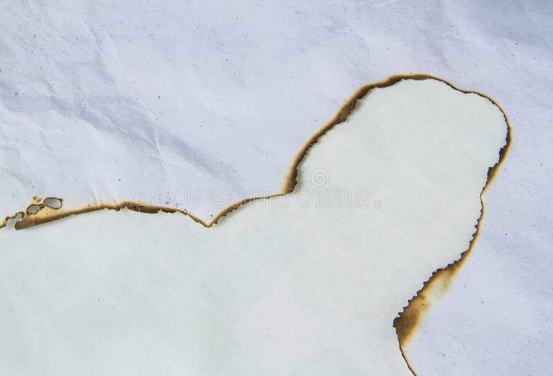 Burned white paper stock image. Image of blank, parchment - 31280039