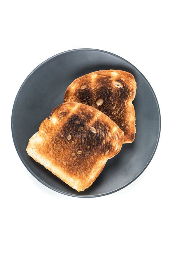 Burned whole grain toast stock photo. Image of toasted - 82279020