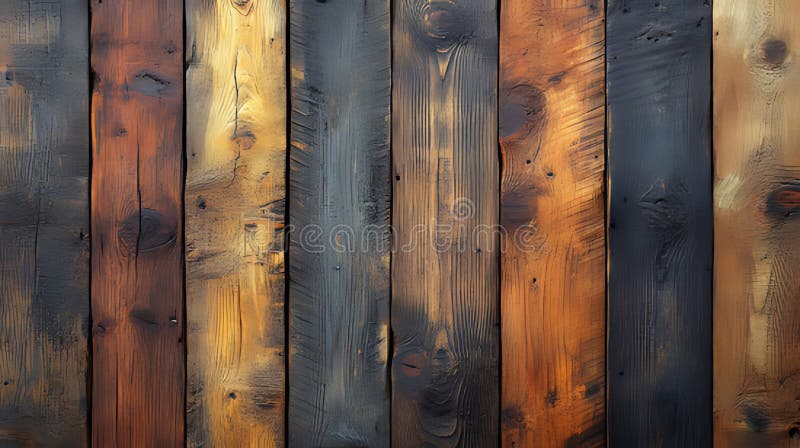 Burned Wood Planks Texture Background, Rustic Wall, Design Element ...