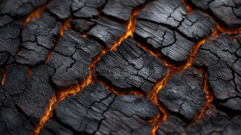 Burned Wood Texture with Charred Details for Creative Background Design ...