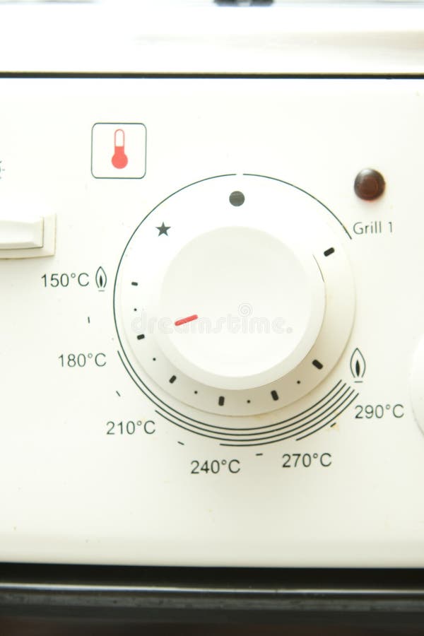 Burner cooker button stock image. Image of appliance, temperature - 5451877