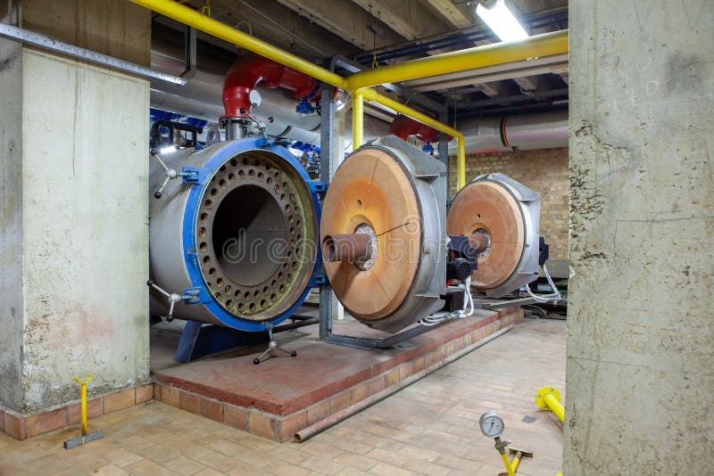 Burner of the heating stock photo. Image of machine - 223342346