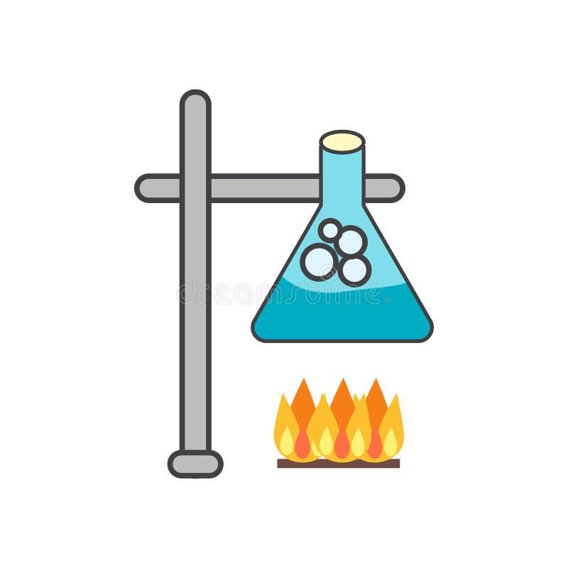 Burner Icon Vector Sign and Symbol Isolated on White Background, Burner ...