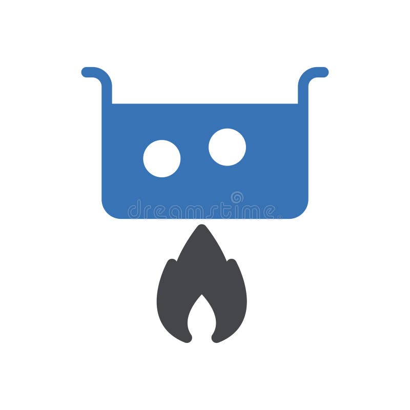 Burner stock vector. Illustration of technology, vector - 217335922