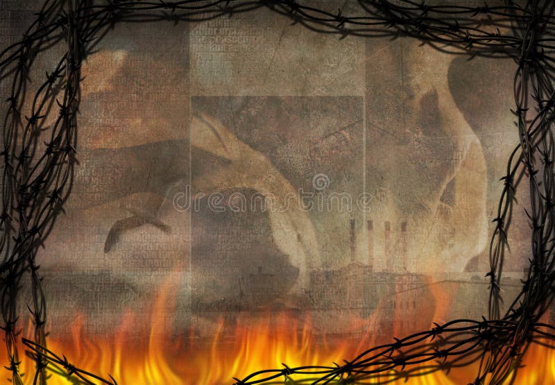 Burning Abstract stock illustration. Illustration of conceptual - 11795705