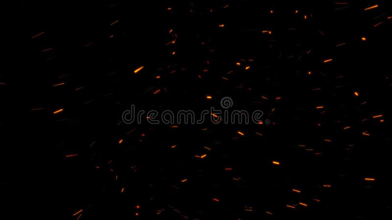 Burning Ash Background. Sparks Backdrop Stock Illustration ...