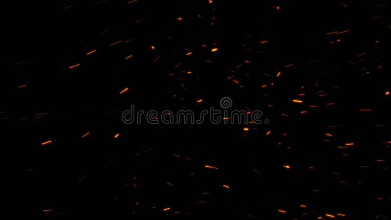 Burning Ash Background. Sparks Backdrop Stock Illustration ...