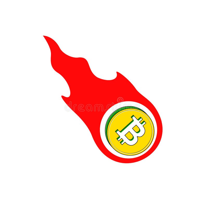 Burning Bitcoin Stock Illustrations – 799 Burning Bitcoin Stock ...