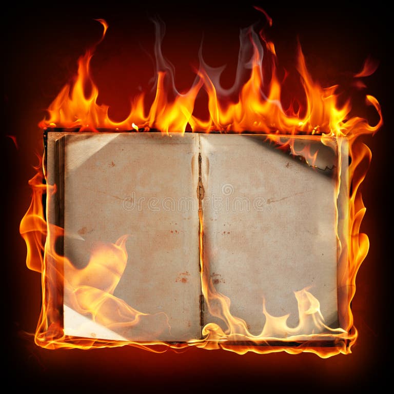 Flaming Book Stock Illustrations – 678 Flaming Book Stock Illustrations ...