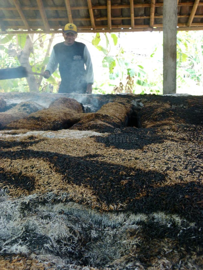 Burning the bricks editorial stock photo. Image of farmers - 64738673