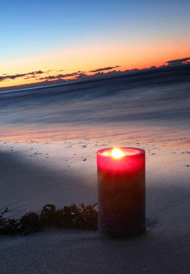 Background with Burning Candle Stock Photo - Image of golden, love ...