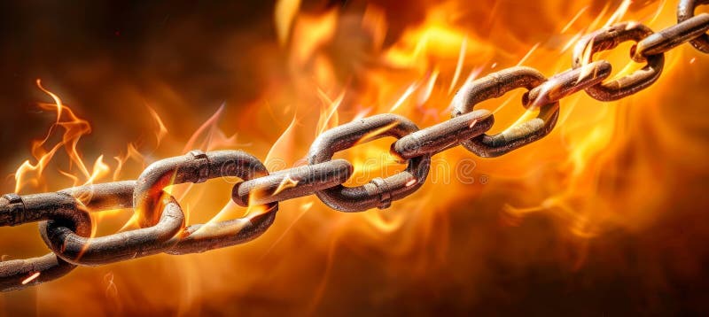 Burning Chains As a Powerful Symbol of Resilience and Strength in the ...