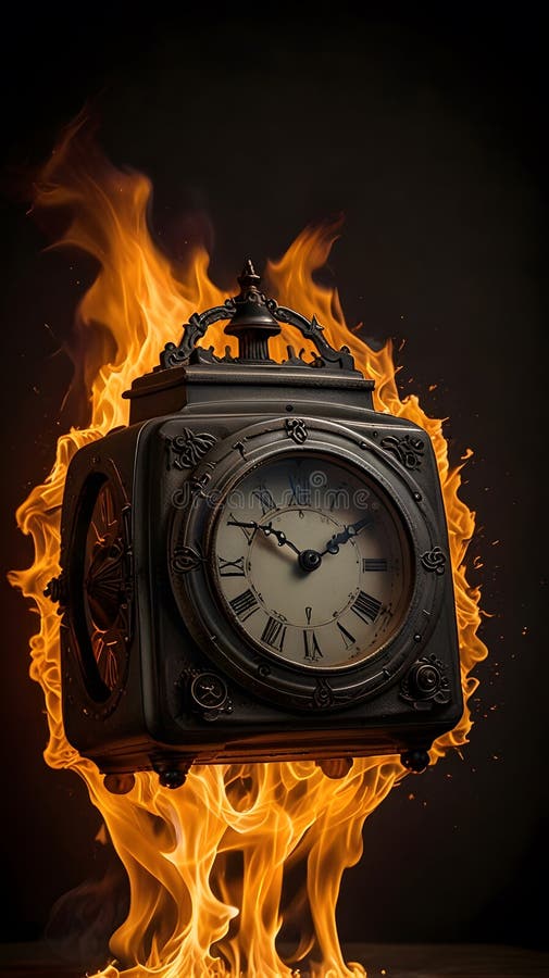 Clock Flames Stock Illustrations – 773 Clock Flames Stock Illustrations ...