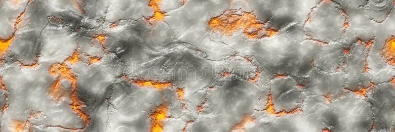Burning Coals- Crack Surface. Abstract Nature Pattern Stock ...