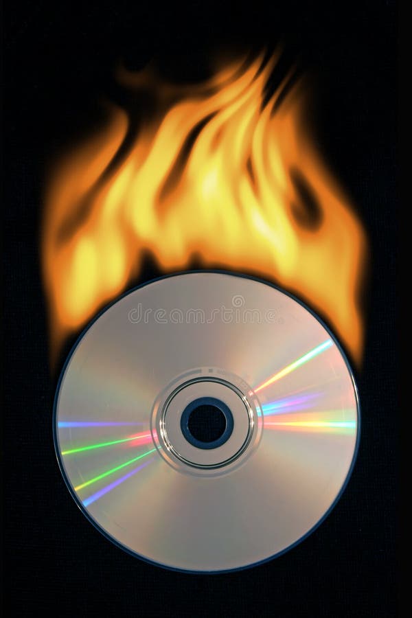 Compact Disc with Clipping Path Stock Illustration - Illustration of ...