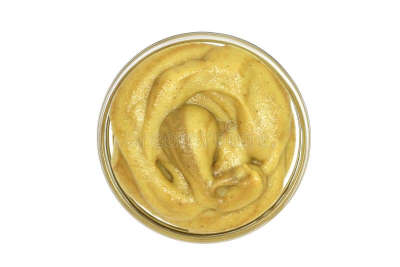 Burning Dining Mustard in a Glass Stock Photo - Image of room, spices ...