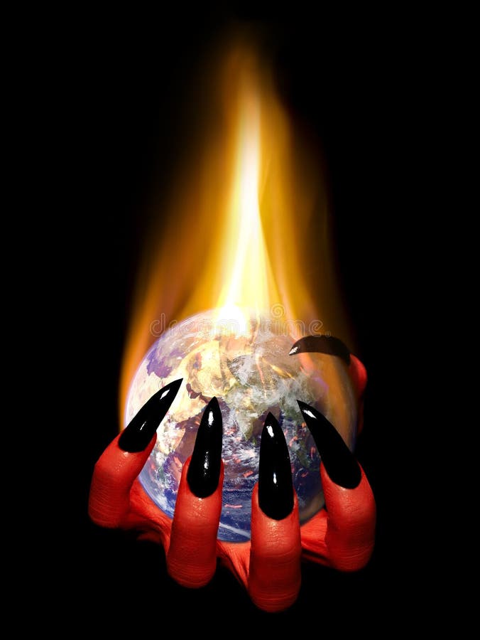 Burning Earth Royalty Free Stock Photography - Image: 4552967 Burning Earth Royalty Free Stock Photography - Image: 4552967
