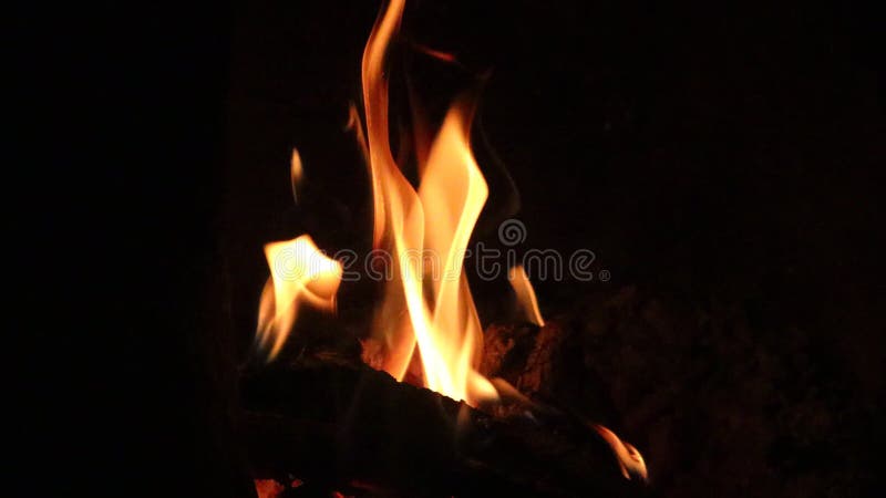 Burning Embers Close Up stock footage. Video of holiday - 336458180