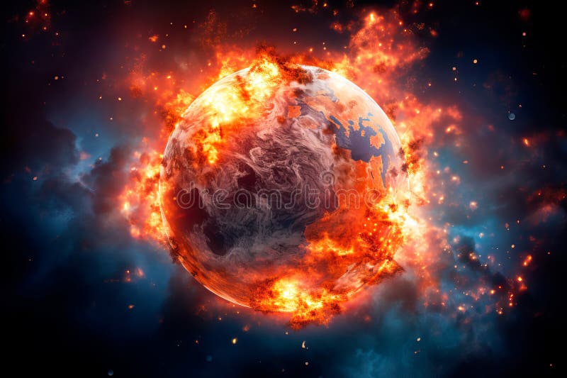 Burning and Exploding Planet Earth. the Concept of Global Disaster and ...
