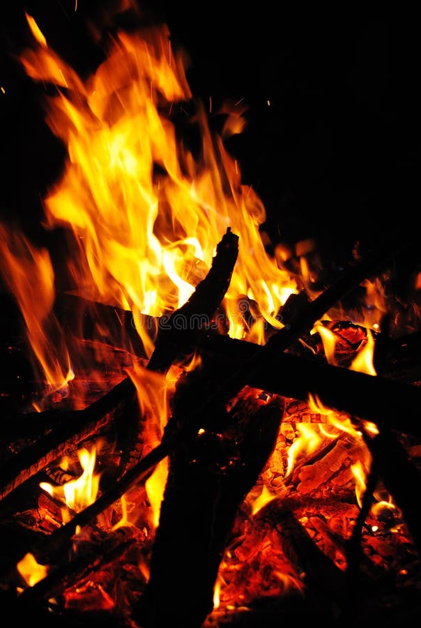 Burning fire stock photo. Image of threat, energy, danger - 27672520