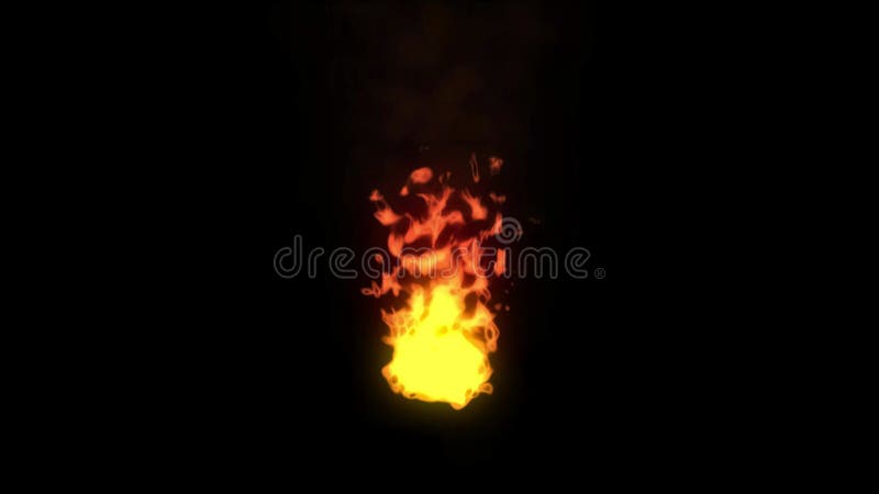 Burning Fire Abstract Animation. Stock Video - Video of motion, flame ...
