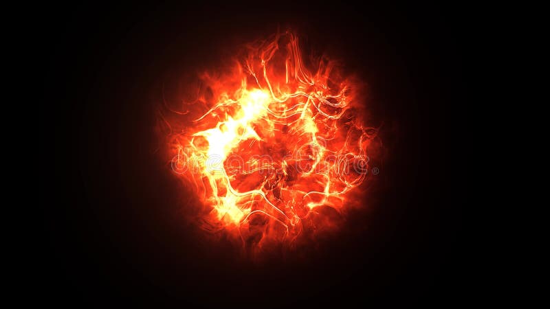 Burning Fire Abstract Animation. Stock Video - Video of motion, flame ...