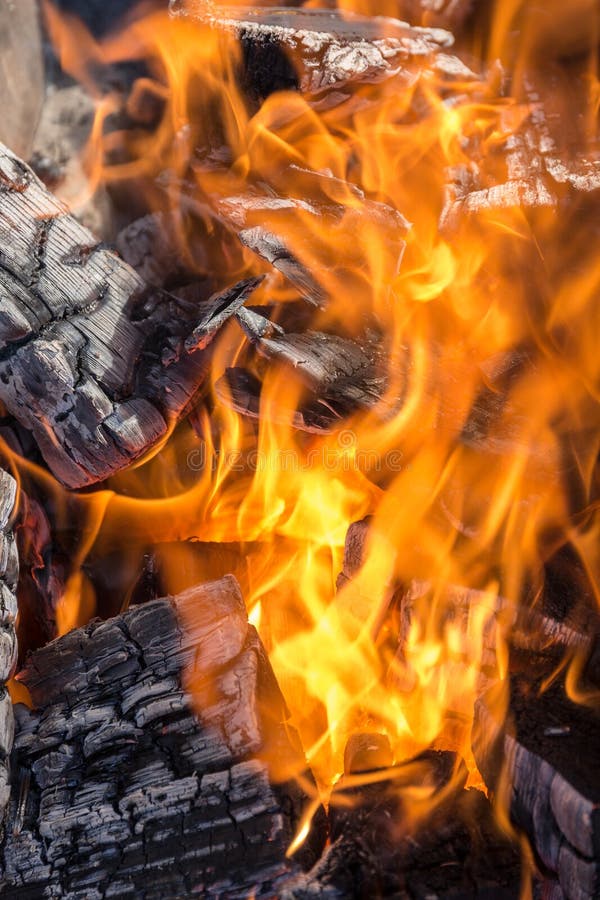 Burning fire close up stock image. Image of glow, heat - 126911505