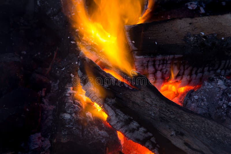 Buring Fire stock photo. Image of danger, picnic, arson - 111400540
