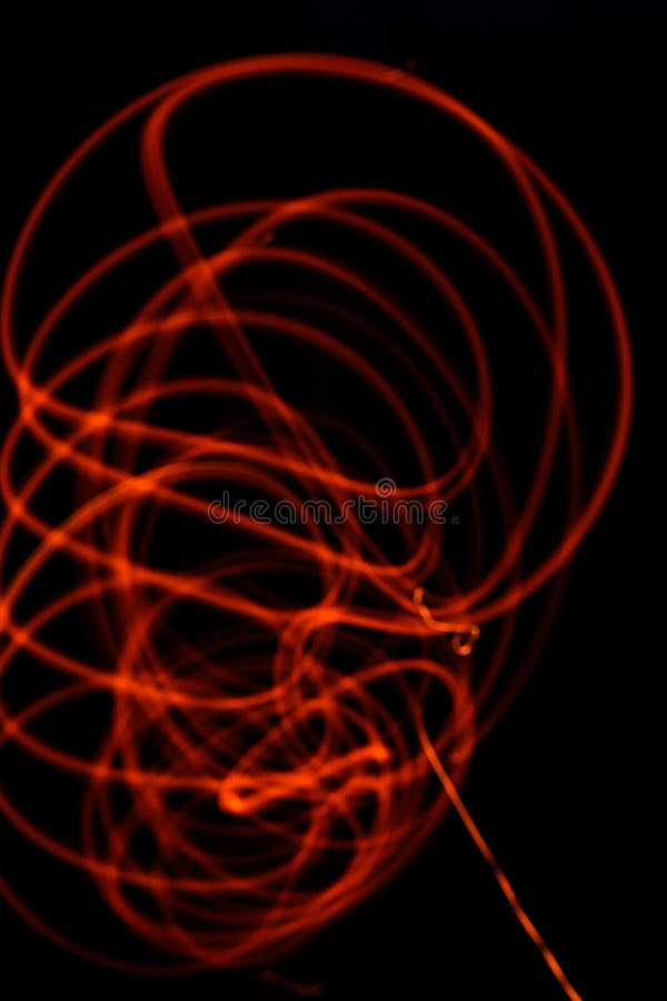 Burning Fire Emitting Sparks and Embers, Drawing Wild Energetic ...