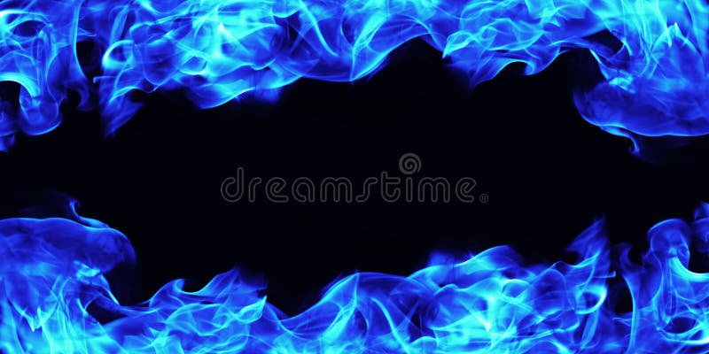 Blue Fire Flame Frame Stock Images - Download 433 Royalty Free Photos